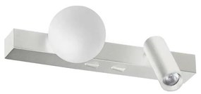 Ideal Lux - LED Nástěnné svítidlo PING PONG 2xLED/3W/230V CRI 90 matný chrom