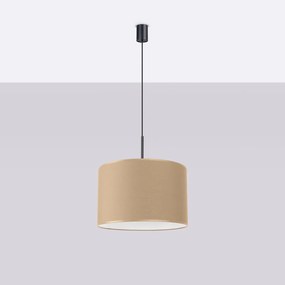 Sollux Lighting Závěsná lampa NEVIA béžová