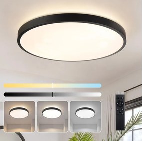 Brilagi - LED Stmívat. svítidlo GLASS POOL DOUBLE LED/80W/230V 60 cm černá + DO