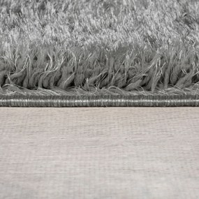 Flair Rugs koberce Kusový koberec Indulgence Velvet Pale Grey - 80x150 cm