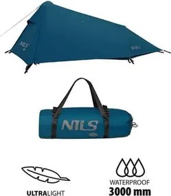 NILS Camp NC2502 Skyair 2 modrý / Lehký stan pro 2 osoby / 300 x 220 x