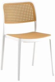 Stohovatelná židle RAVID TYP 1 Tempo Kondela Bílá