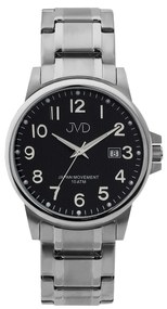 Přehledné čitelné pánské vodotěsné náramkové hodinky JVD J1119.2