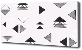 Wallmuralia Foto obraz canvas Trojúhelníky pozadí 100x50