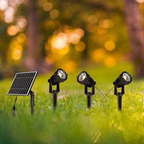 LED Solution Solární zahradní svítidlo zapichovací 3x 1,2W 20489