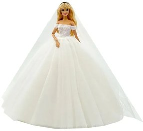 Šatičky  a botičky pro panenky Barbie (30 cm) Barva: H