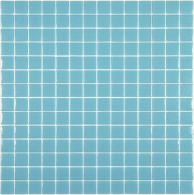 Hisbalit Skleněná mozaika modrá Mozaika 335B MAT 2,5x2,5 2,5x2,5 (33,33x33,33) cm - 25335BMH