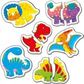 GALT Puzzle pro nejmenší - Dinosauři / od 2 let