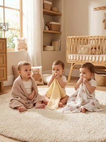 Sinsay - Sada mušelínových plenek s motivem medvídků 3 pack - béžová