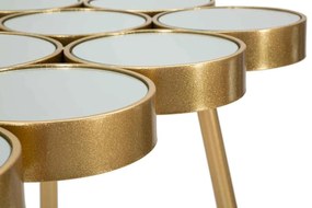 Designový konferenční stolek Jeevitha 100 cm zlatý
