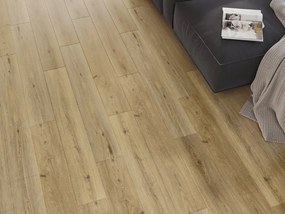 Mexen Sanford vzorek SPC vinylových panelů 6,5 mm, podložka IXPE 1,5 mm, 4 V-drážka, Dub - F1059-S