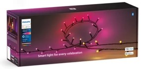 Philips-LED RGBW Stmívatelný venkovní řetěz HUE WACA 500xLED 44,4 m IP54