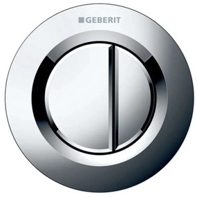 Geberit - Oddálené ovládání splachování typ 01, lesklý chrom 116.043.21.1