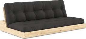 Karup Design  Rozkládací pohovka BASE - 734 Dark Grey / Bez bočních boxů