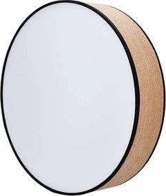 LED stropní světlo s dálkovým ovládáním Brownie nastavitelné - průměr 50 cm, hnědá