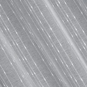ZÁCLONA NA KROUŽCÍCH BECKY 140X250 CM BÍLÁ