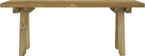 Zahradní lavice 110 cm impregnované masivní borové dřevo 318173