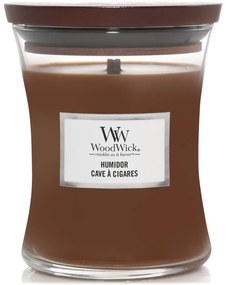 WoodWick – svíčka Humidor (Pouzdro na doutníky), 275 g