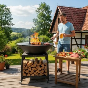 PRO-TERMO Grilovací ohniště FIESTA FE-FE 100 - černé