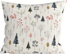 Povlak na polštář z mikrovlákna NORDIC NATURE 45x45 cm, barevný