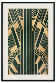 Plakát Věžový dům Art Deco