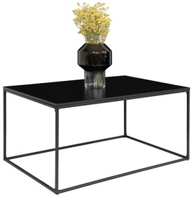 House Nordic Konferenční stolek, černý, černý rám\n60x90x45 cm