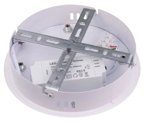 T-LED Bílé závěsné LED svítidlo hranaté 400x400mm 32W CCT