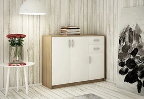 Casarredo Komoda AGNES/HIT 3D2S dub sonoma/bilá