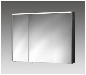 JOKEY KHX 100 dřevěný dekor-tmavý zrcadlová skříňka MDF 251013020-0960 (251013020-0960)