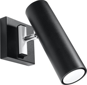 Sollux Lighting Nástěnné svítidlo DIREZIONE černé