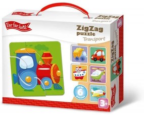 Kids Do ZigZag puzzle - transport