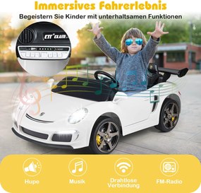 Costway Licencované dětské elektrické autíčko RUF 24 V bateriové elektrické