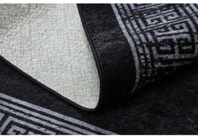 Dywany Luszczow Dětský kusový koberec MIRO 51223.807 pratelný  Mramor, řecký protiskluz, černý / bílá Rozměr koberce: 120 x 170 cm