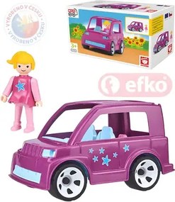 EFKO Igráček MultiGO Auto Pinky Star / Set s figurkou / plast / od 3 l