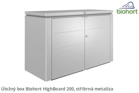 Biohort Úložný box HighBoard 200 Barva: stříbrná metalíza