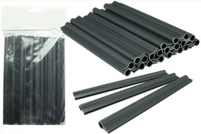 Bestent Upevňovací spony ke stínícího pásu 19 cm, antracit, 20 ks