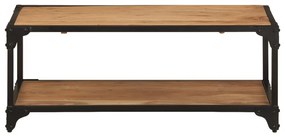 Konferenční stolek 90 x 45 x 35 cm masivní akáciové dřevo - Default Title