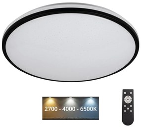 Kanlux | Kanlux 37330 - LED Stmívatelné stropní svítidlo ARVOS LED/37W/230V černá + DO | KX2465