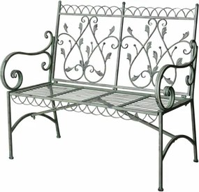 VIEUX JARDIN PROVENCAL IRON BENCH