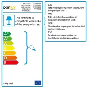Podhledové svítidlo Panlux PPD-R50/B bílá