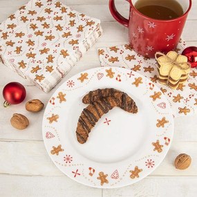 Porcelánový dezertní talíř PERNÍČEK 20 cm