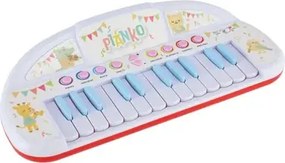 TEDDIES Piánko Zvířátka / Hudební hračka / plast / 35 cm / na baterie