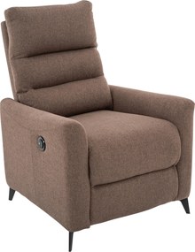 XXXLutz RELAXAČNÍ KŘESLO, textil, hnědá Livetastic - Online Only křesla & taburety - 002381042401