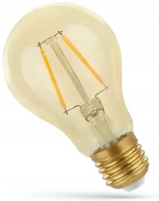 LED žárovka teplá E-27 230V 2W Edison