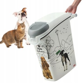 CURVER Kontejner a úložný box na granule pro psy, 23l/10kg DOG