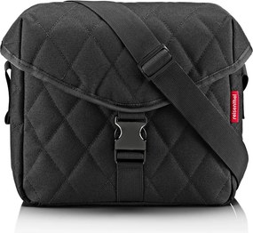 Taška přes rameno Reisenthel Saddle Bag M rhombus black