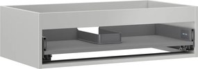 Mexen Box-A, závěsná skříňka 80 cm, 1 zásuvka, šedá matná, 91AX0-0800-235-1-62