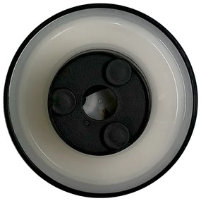 Exteriérové ​​nástěnné LED svítidlo Disk, 1x LED 9w, CCT, černá