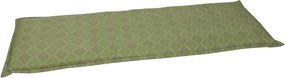 Go-De Textil Zahradní podsedáky Raute (podsedák na lavici, 3 místa k sezení, zelená)