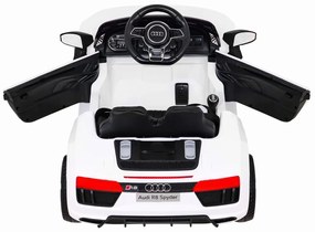 HračkyZaDobréKačky Elektrické autíčko Audi R8 Spyder S bílé